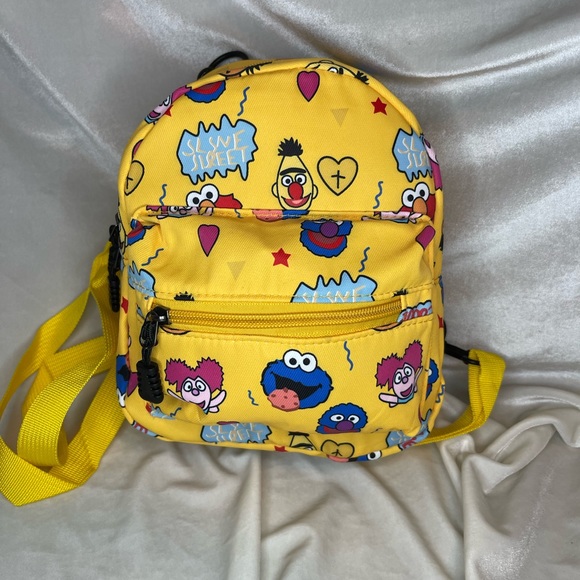 Accessories | Sesame Street Mini Backpack With All The Famous ...
